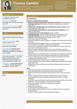 Yvonne_Gamble_CV_POL_2016 | PDF