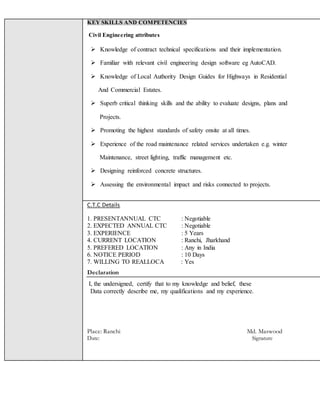 Md.Maswood C.V | PDF