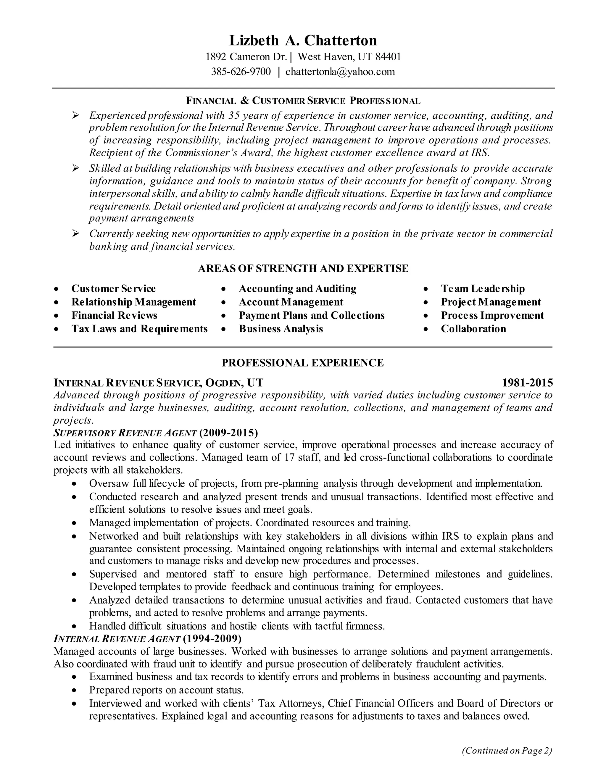 Liz resume 2015 | DOCX