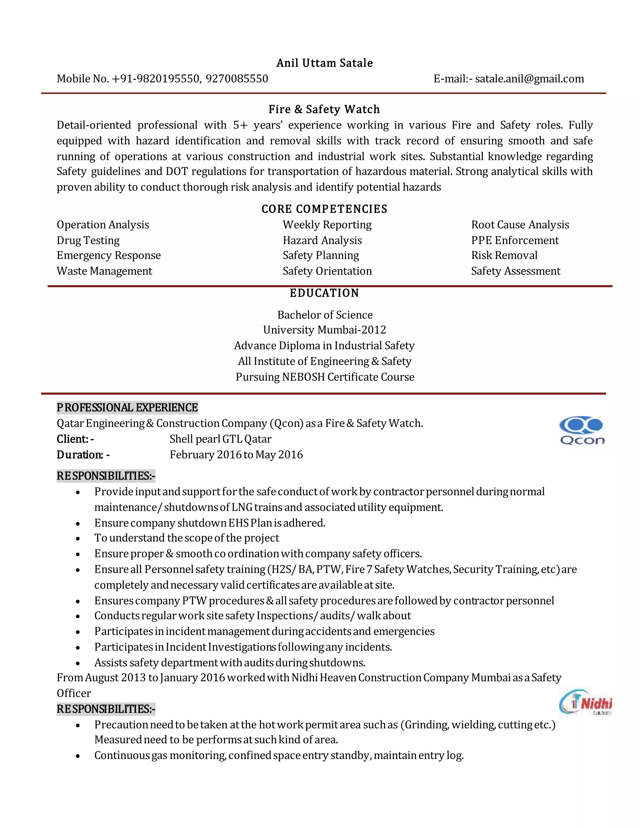 Anil Satale Presentation | PDF