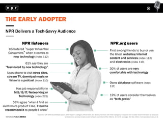 NPR-Audience-Profiles_comScore-Oct-Dec-2014 | PDF