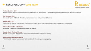 Rexus-Company Profile | PPT
