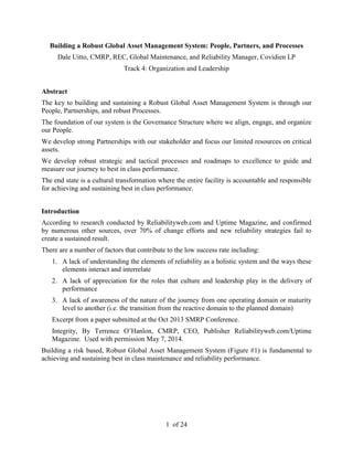 Track 4_Dale Uitto_2014 Paper | PDF