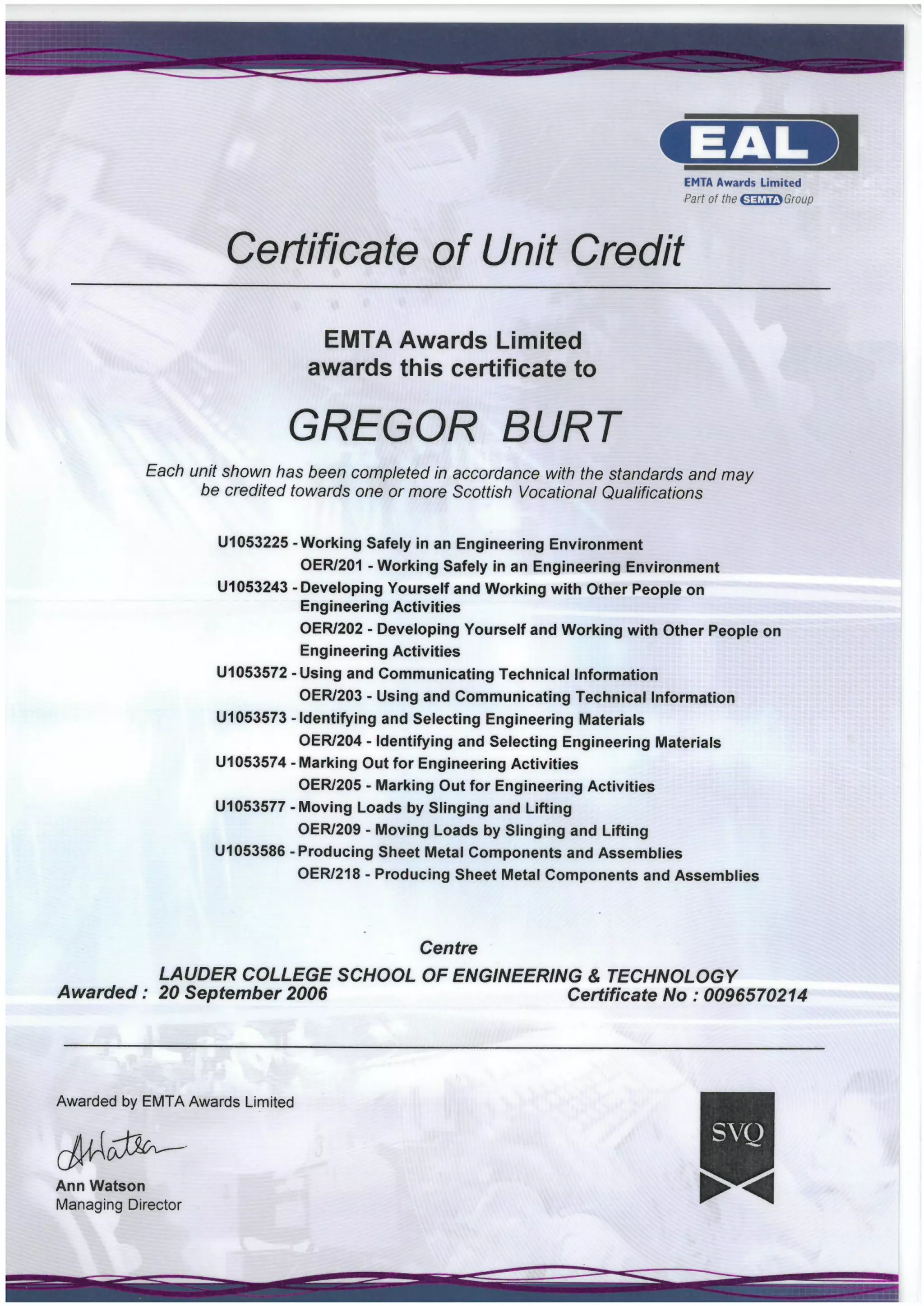 SVQ - Level 2 - Performing Engineering Operations.PDF