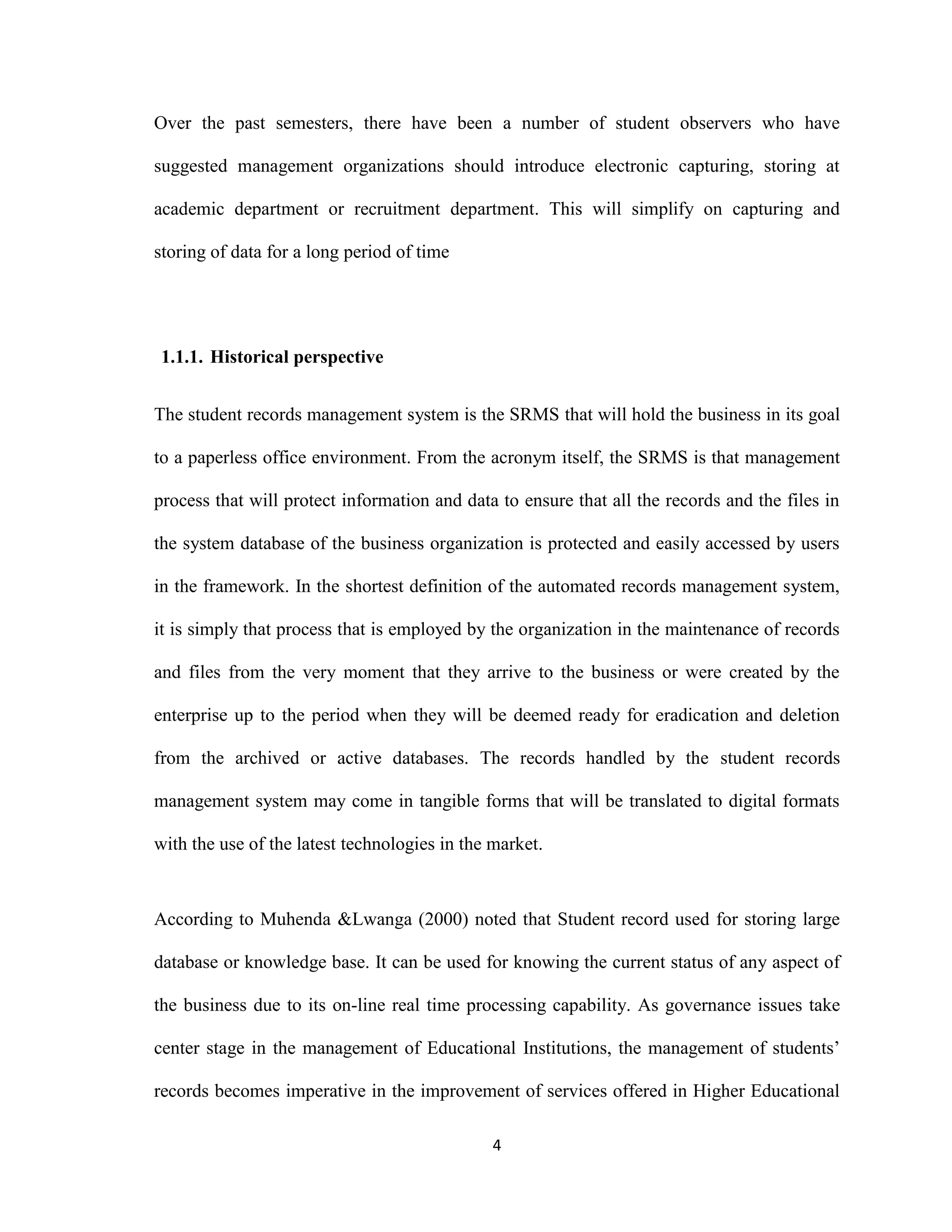 STUDENT RECORD MANAGEMENT SYSTEM (1) | PDF