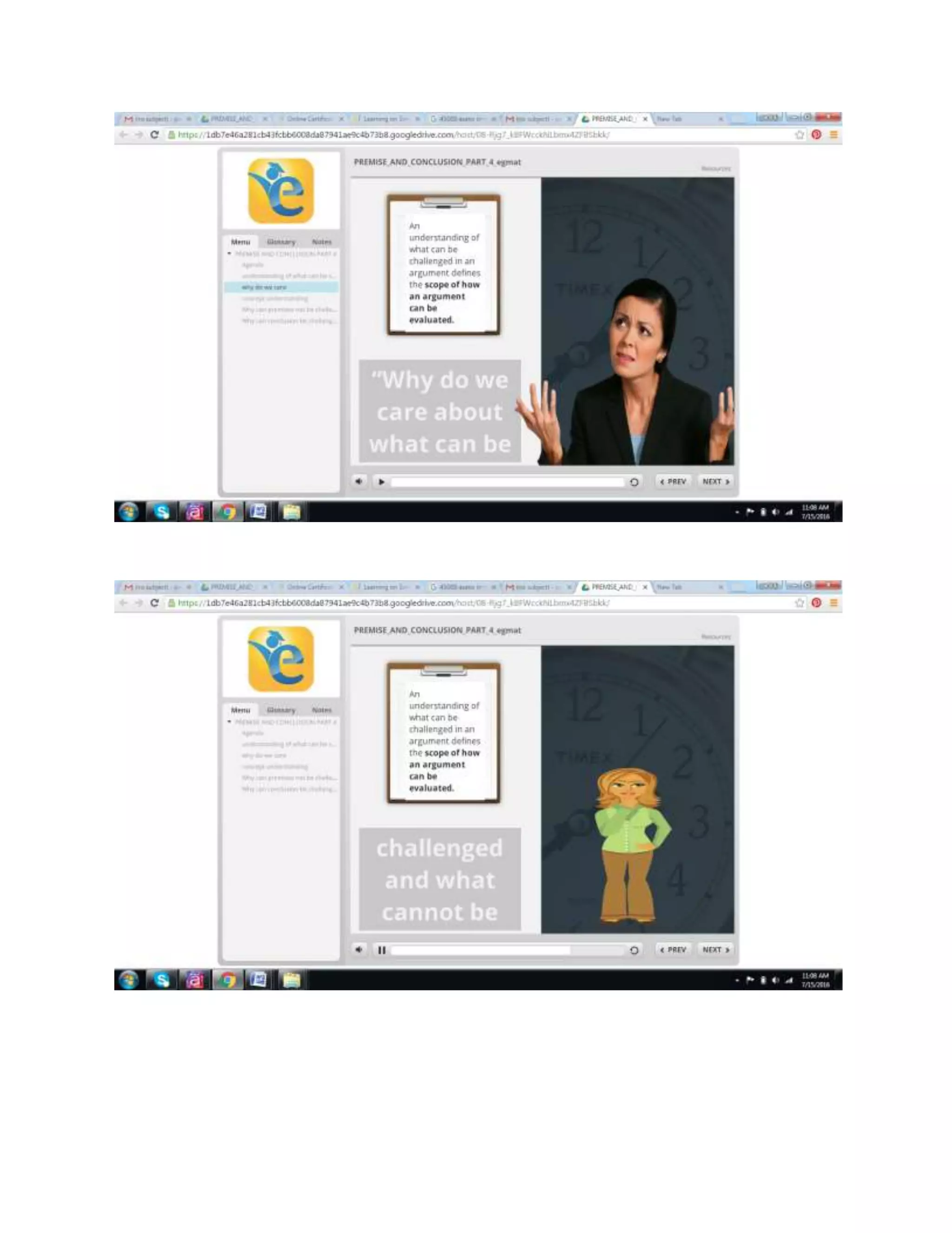 elearning course demo-EGMAT | DOCX