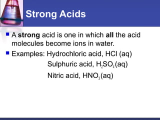 Acids and Bases | PPT