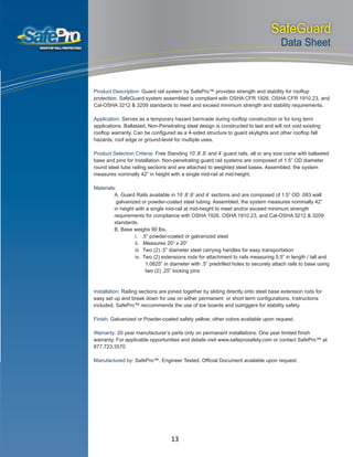 SafeProCatalogV21162014 | PDF