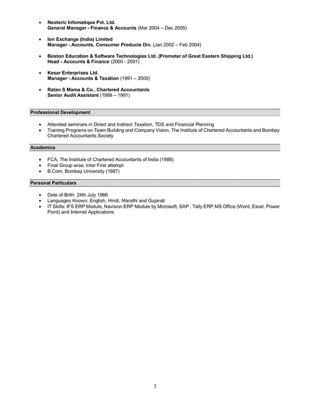 Resume - Paresh Shah | PDF