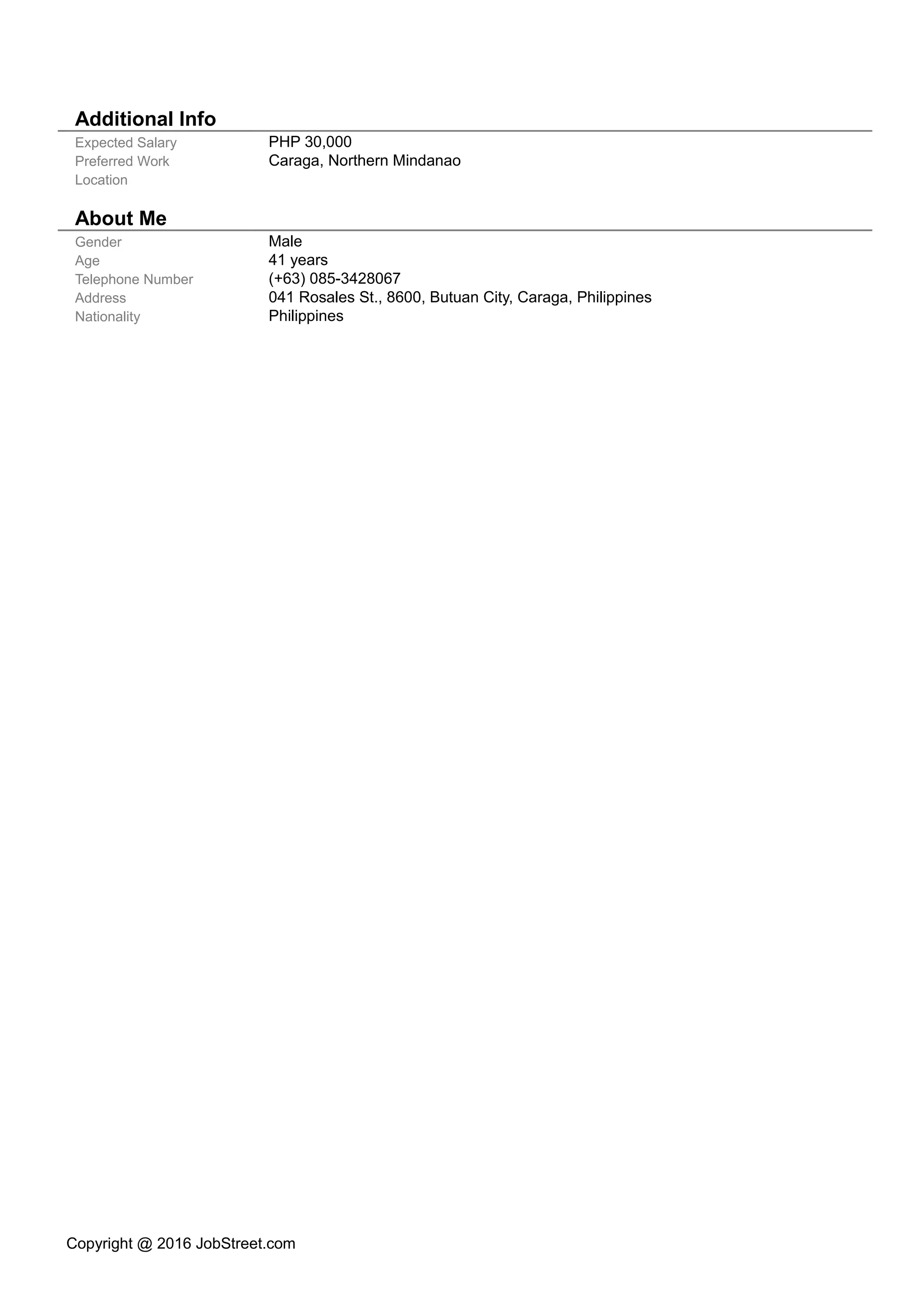 Ivan Kirk C. Narca Butuan City RESUME | RTF