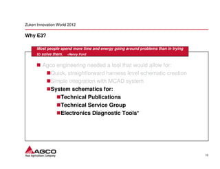 Versatility Of E3_Mike Bayliff_Zuken Innovation World 2012 | PDF ...