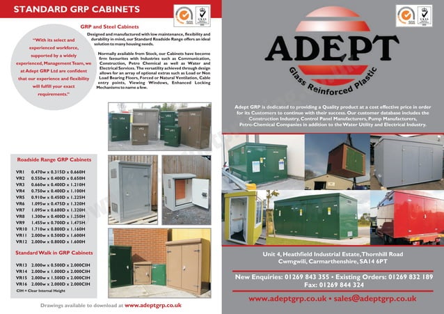 Adept GRP Brochure | PPT