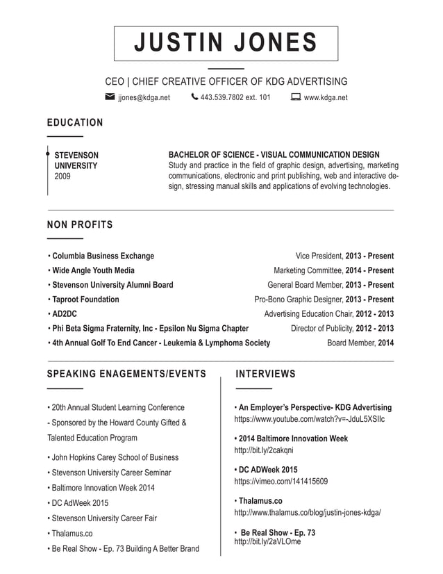 Justin Jones Resume | PDF