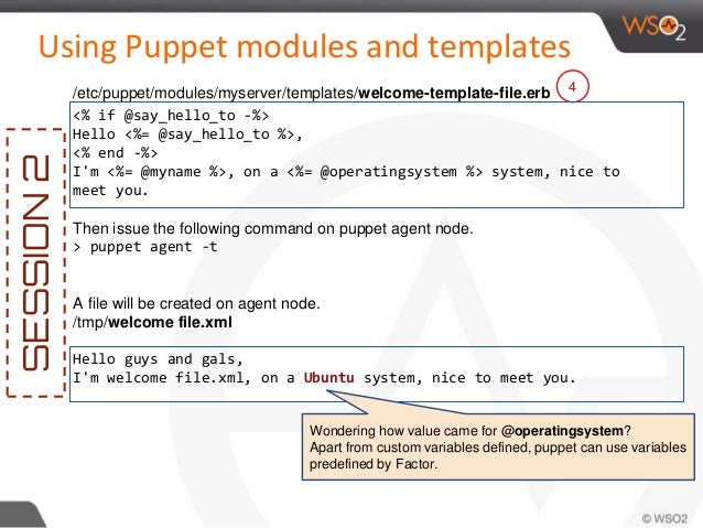 Puppet quick start guide