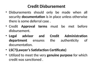Loan Sanctioning & disbursement of credits.pptx