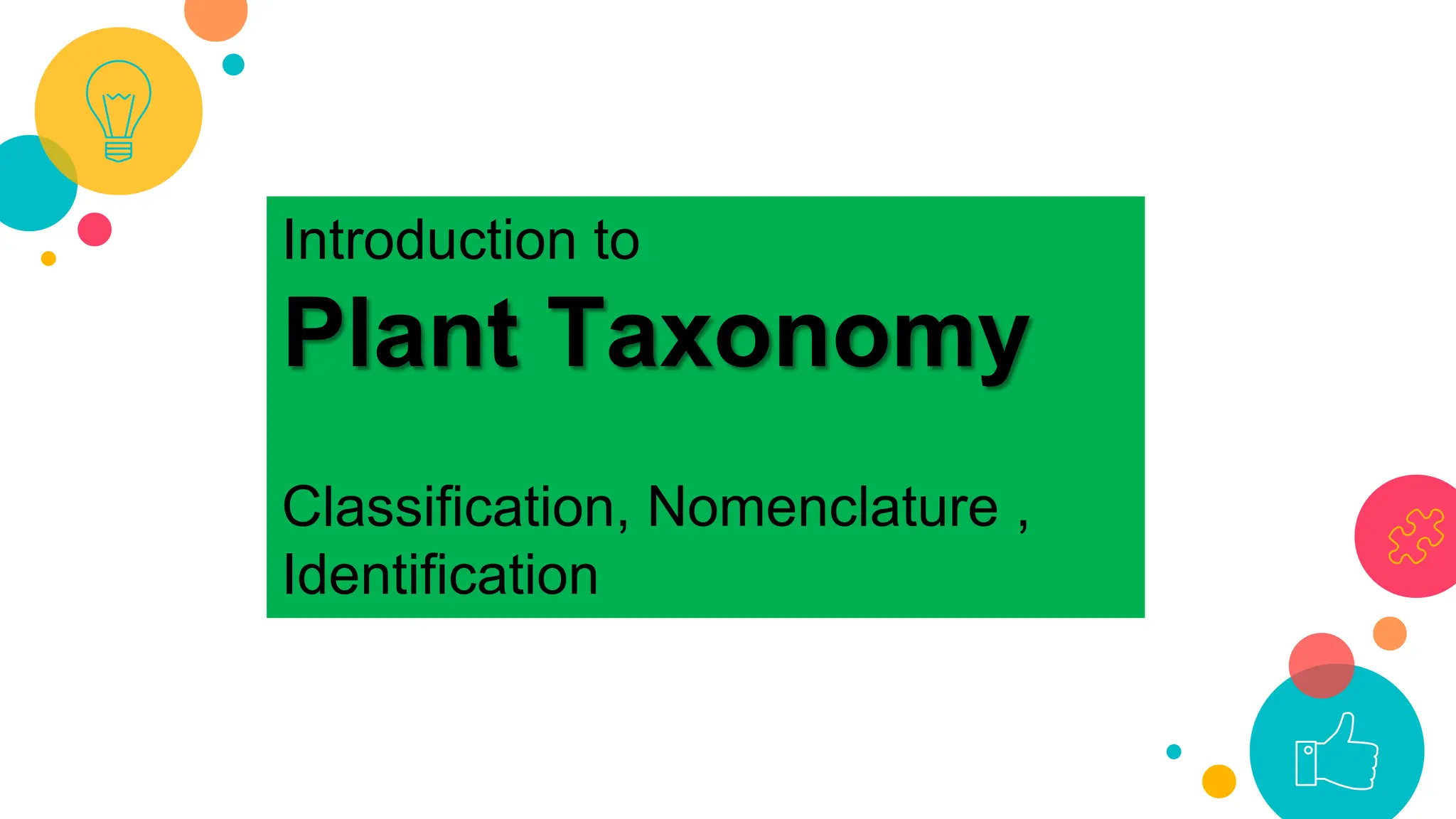 Taxonomy of the Plant, Herbarium-ppt.ppt