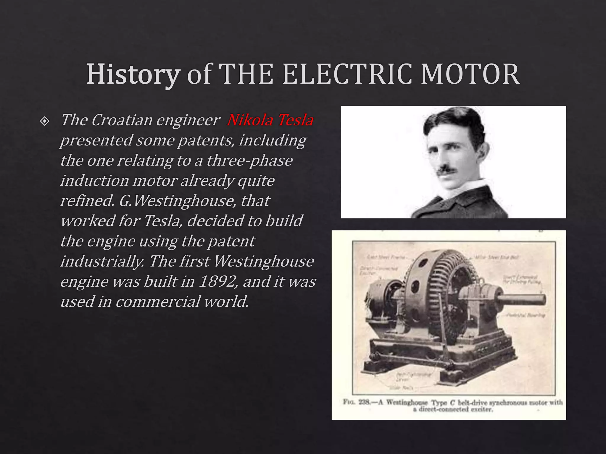 The electric motor | PPTX