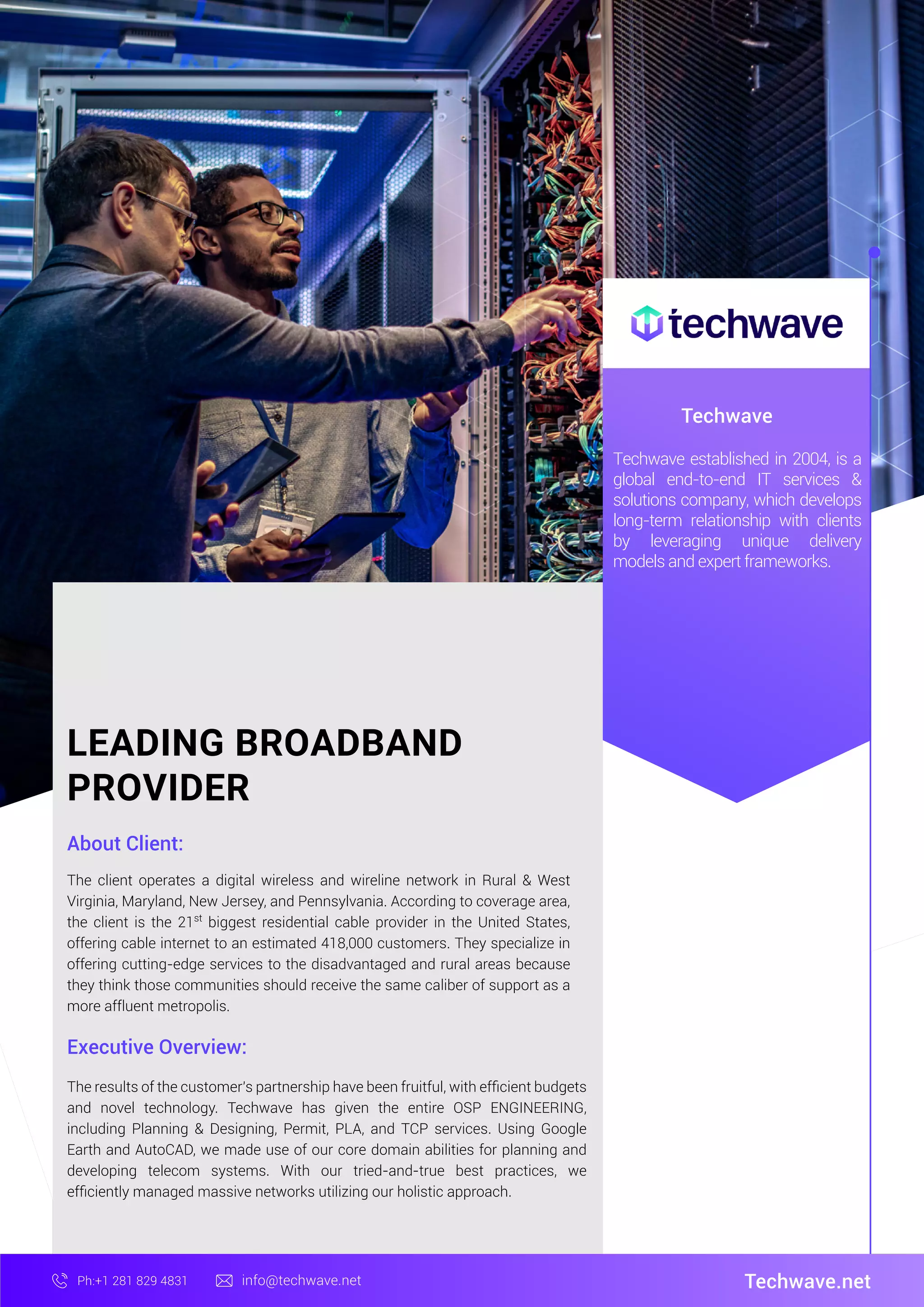 Wireline-Engineering-Solutions-for-a-Leading-Broadband-Provider.pdf ...