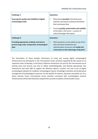 ARIADNE- Quantity of access offered (3) | PDF | Computer Software and Applications | Computing