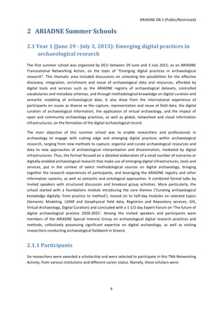 ARIADNE- Quantity of access offered (3) | PDF | Computer Software and Applications | Computing