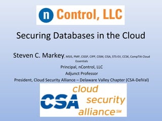 Securing_Dbs_in_Cloud_v12 | PPT