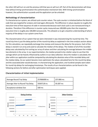 Synchronous Security Authentication Report | PDF
