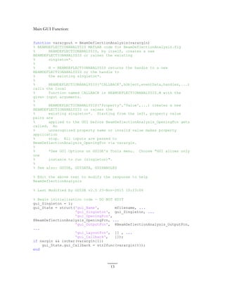 Final Design Project - Memo (with GUI) | PDF
