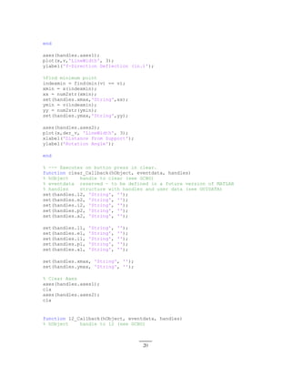 Final Design Project - Memo (with GUI) | PDF