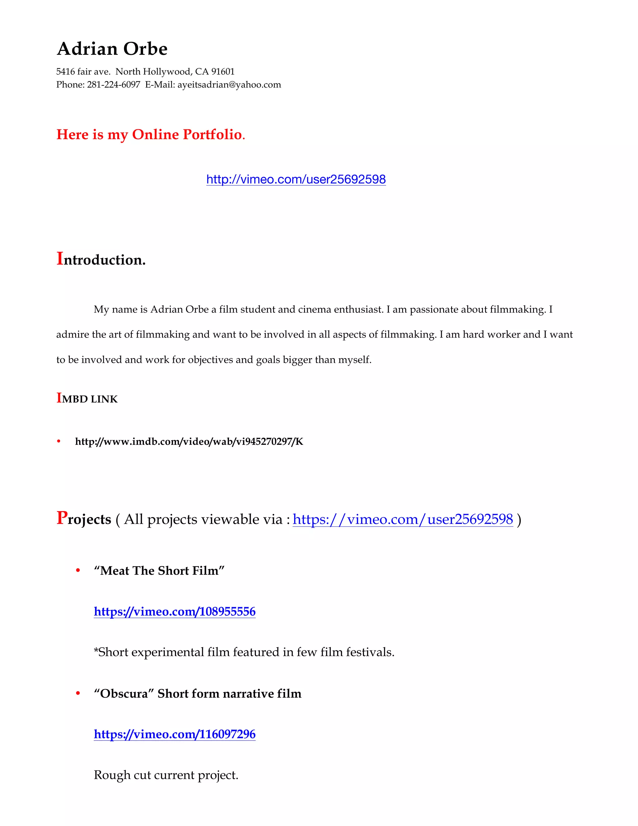 adrianresume2ksummer | PDF