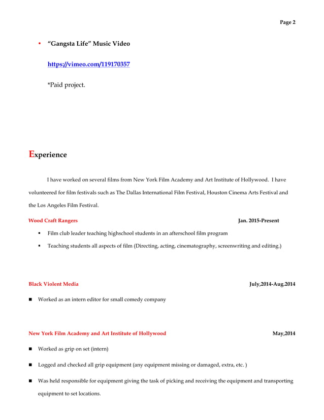 adrianresume2ksummer | PDF