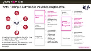 Yintai - Short Vers | PDF