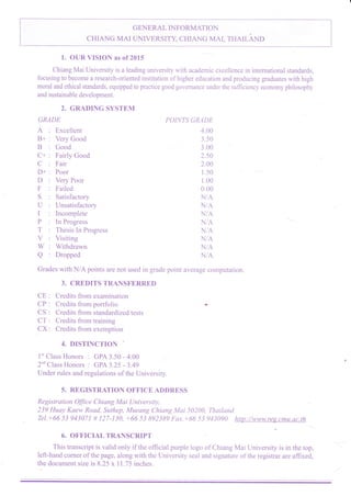 M.S.Transcript | PDF