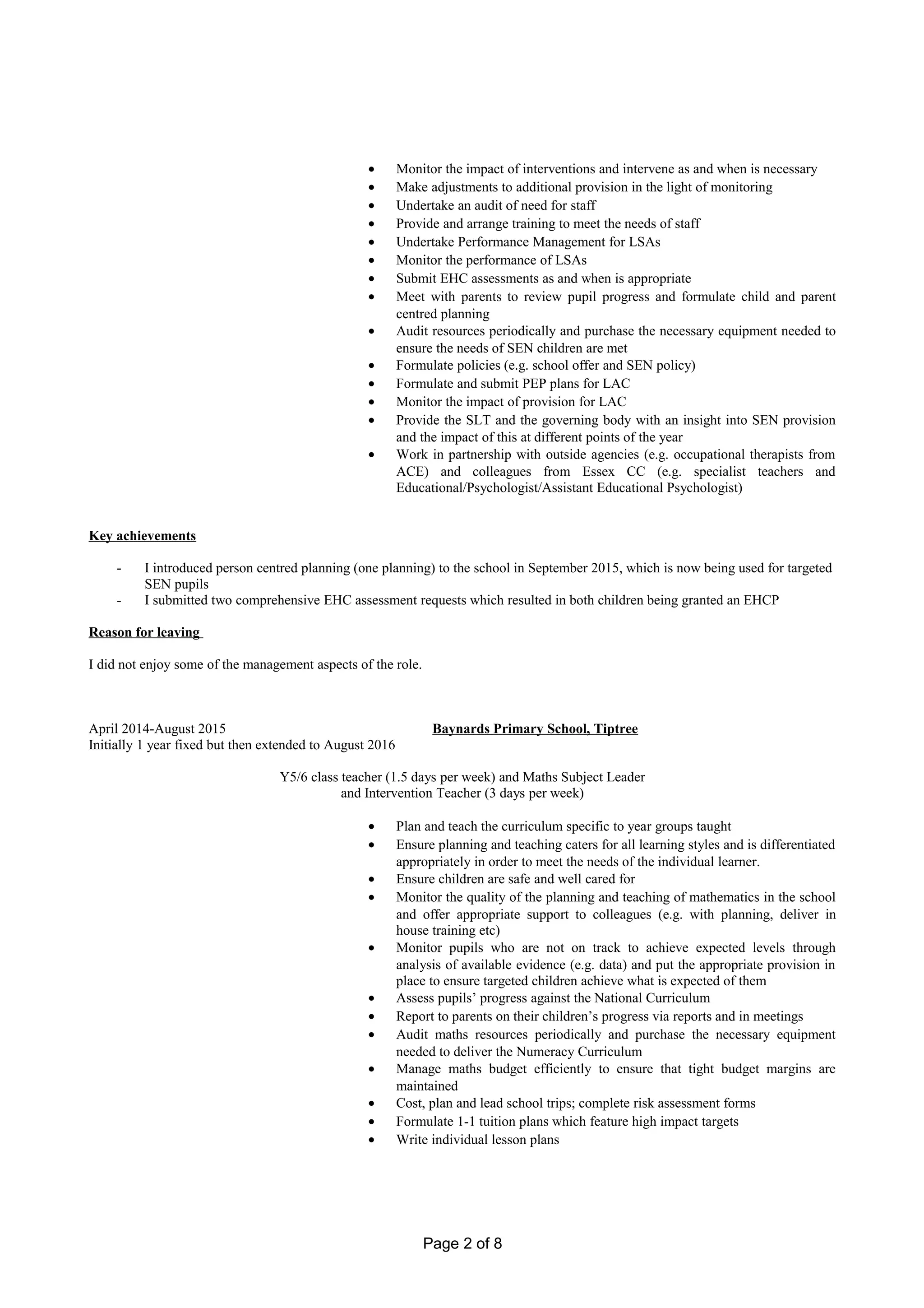 Robert Neale CV | DOC