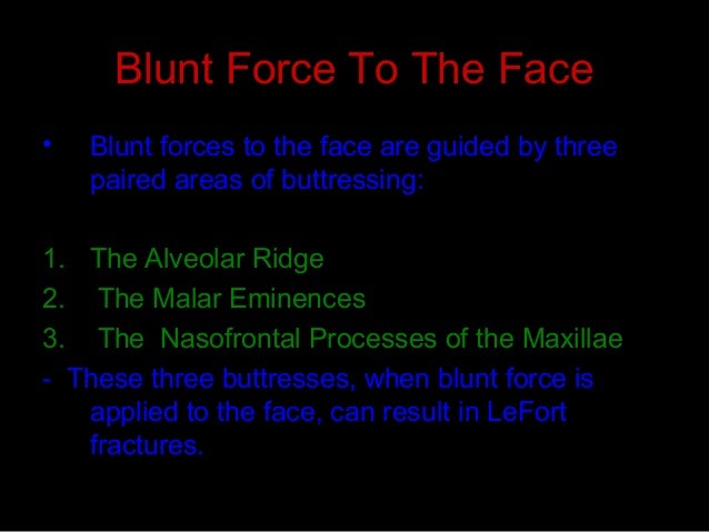 Blunt Force Trauma
