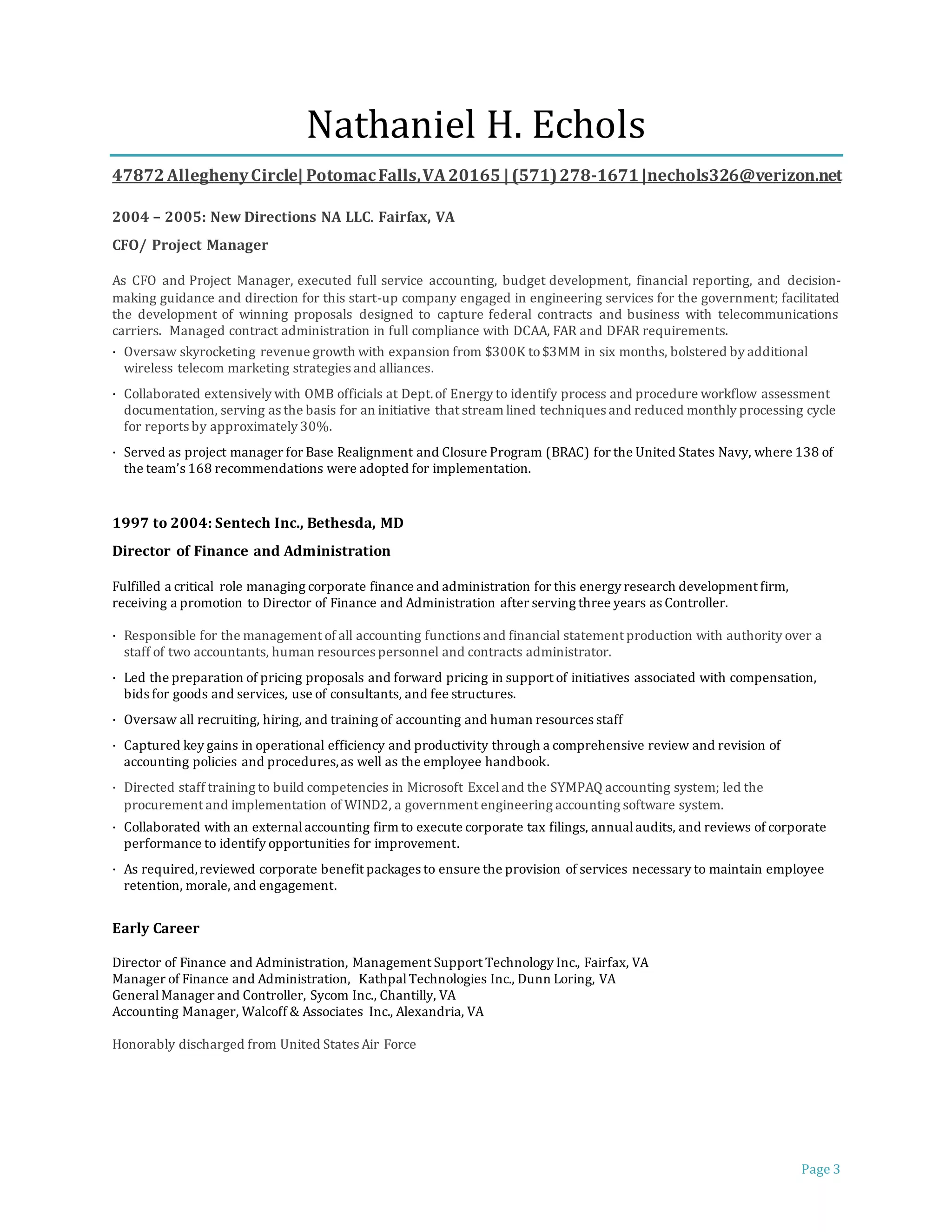 Nathaniel H - resume 2 | PDF