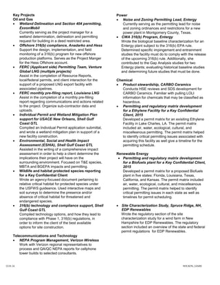 Jamie Wilson Resume | PDF | Environmental Services Industry | Industries