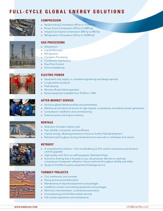 Enerflex Company Overview | PDF | Business Utilities | Business