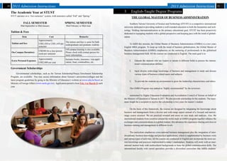 2013 Admission Instructions | PDF