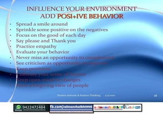 18 positive attitude | PPTX