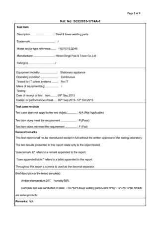 ASTM Certification | PDF