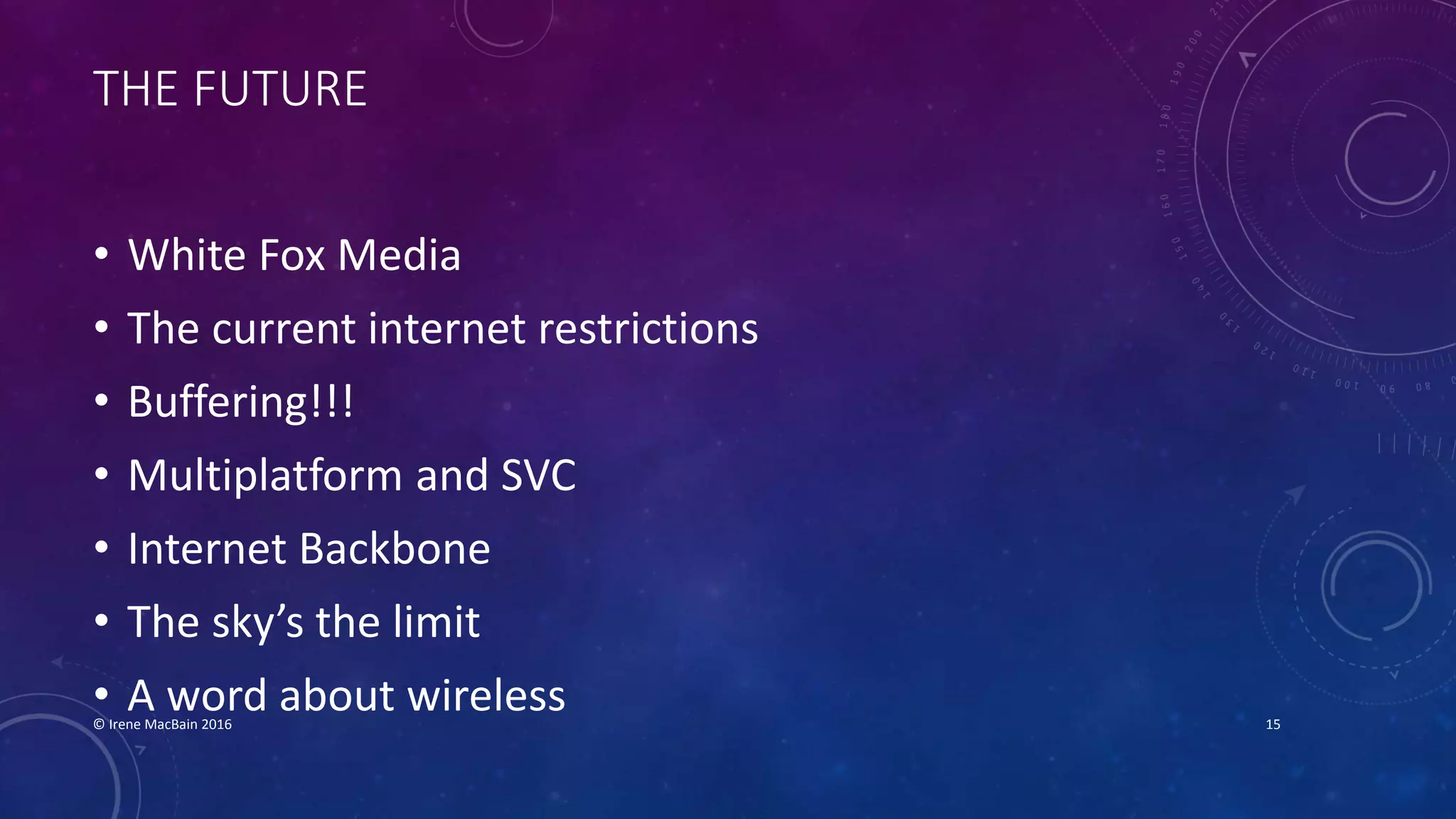 The Future of broadcast | PPT