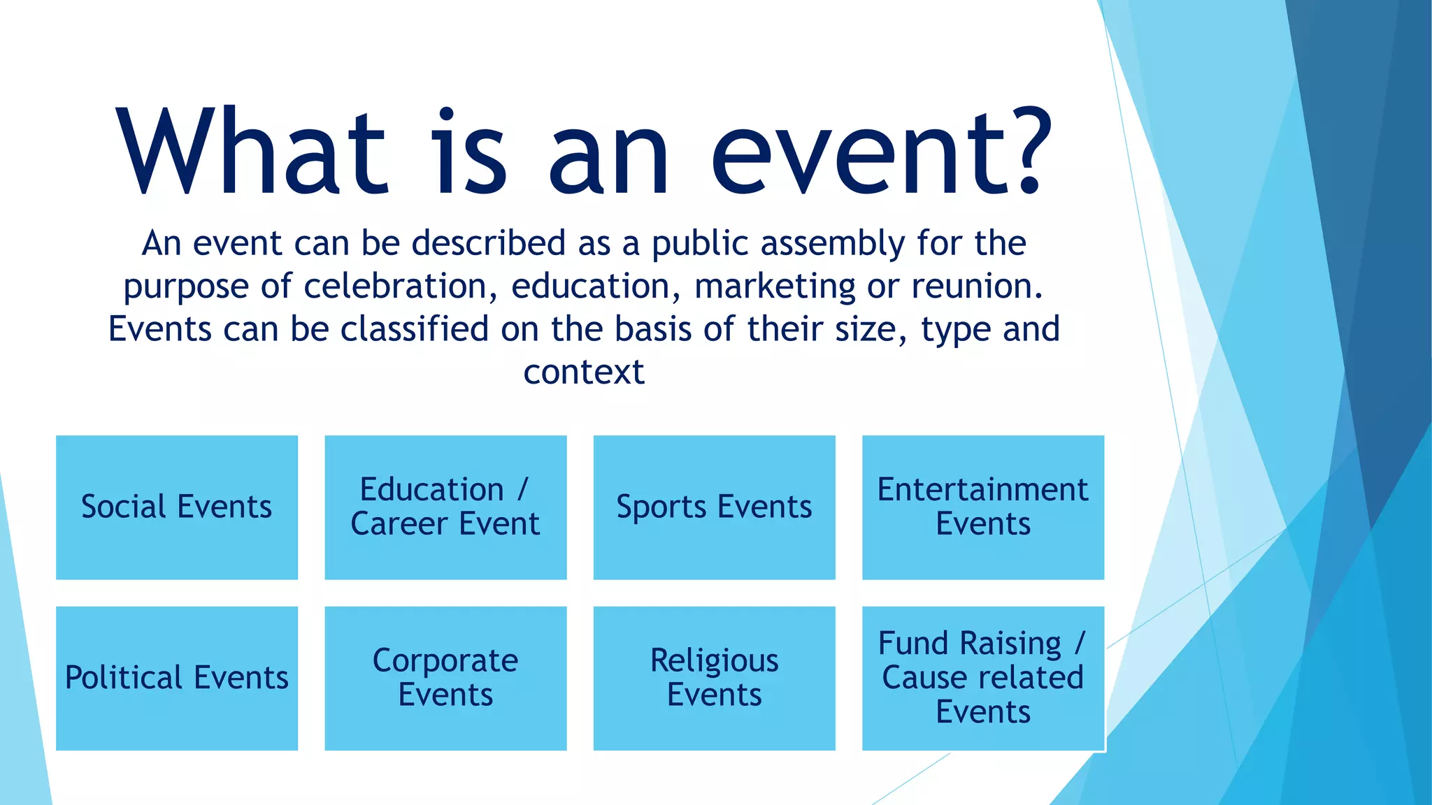 The 5 pillars of Event Managment | PPTX