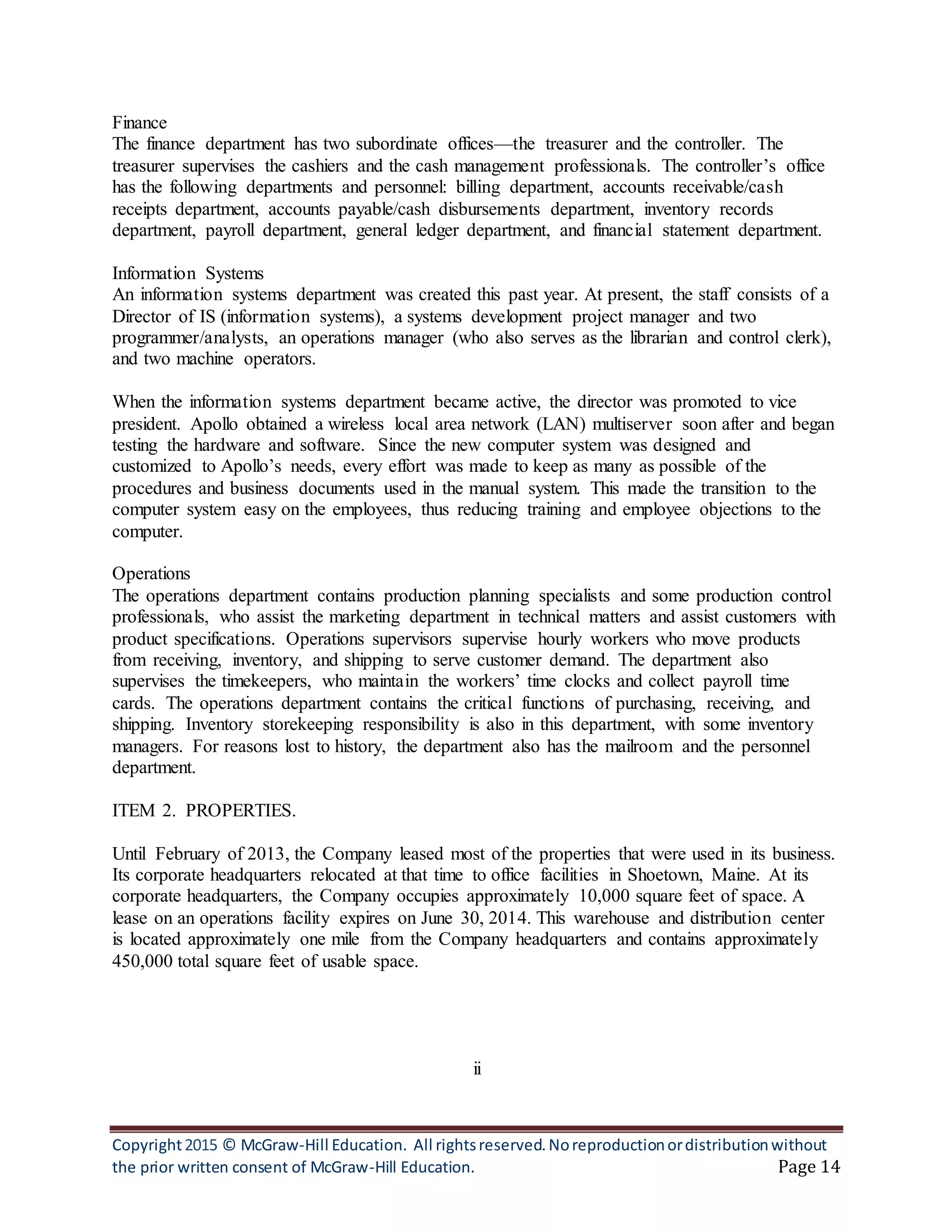 Apollo Shoes Audit Case | DOCX