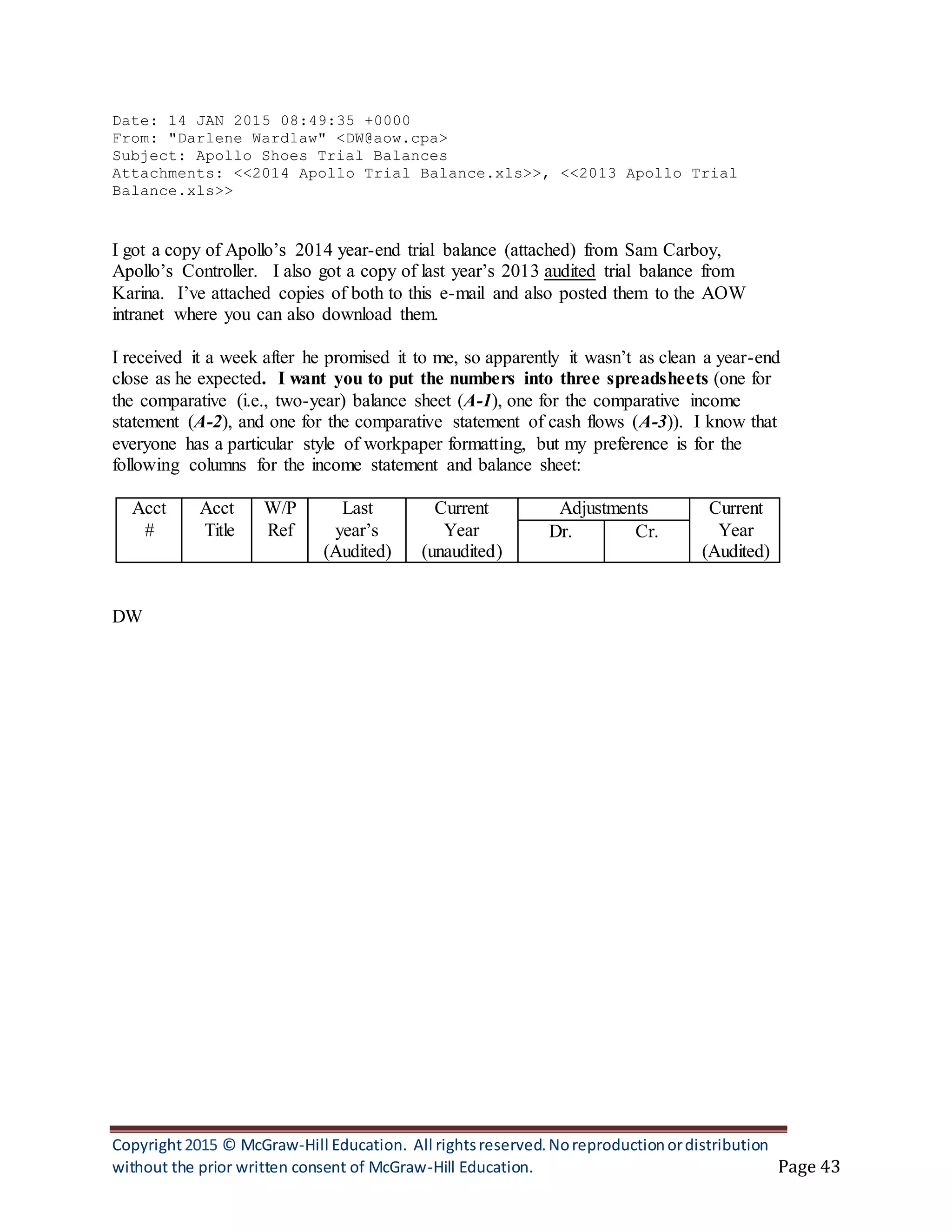 Apollo Shoes Audit Case | DOCX