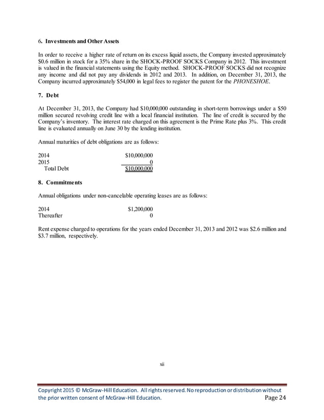 Apollo Shoes Audit Case | DOCX | Business Accounting & Finance | Business