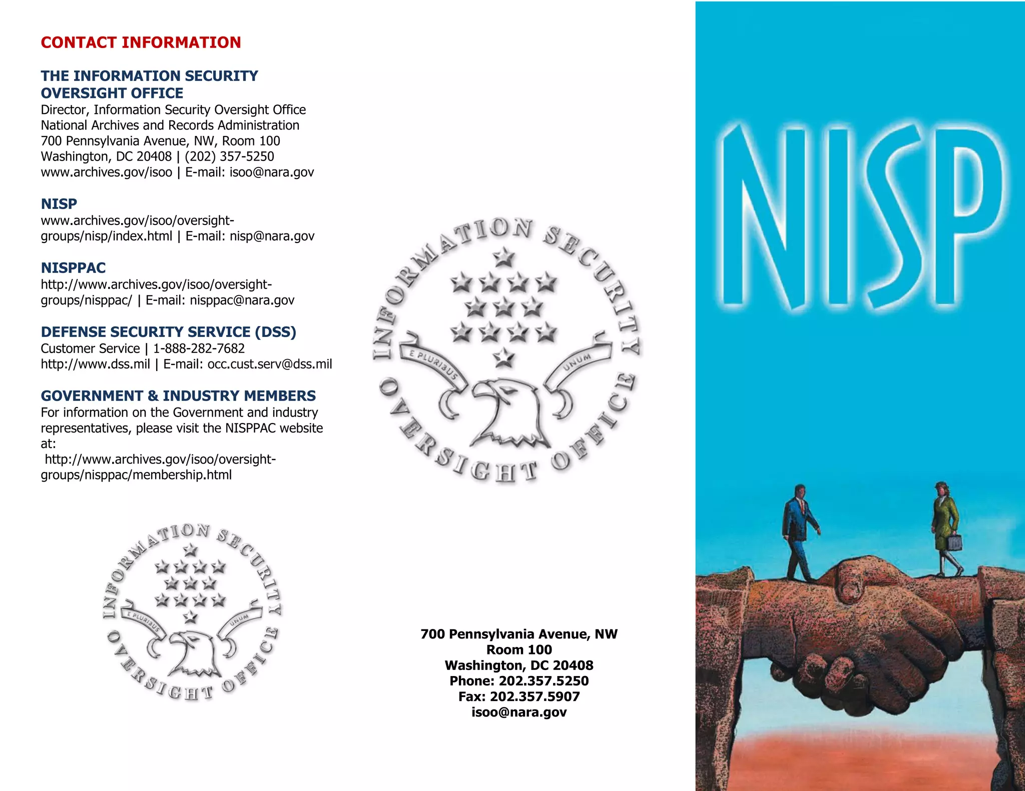 NISP.Informational.Brochure | PPT