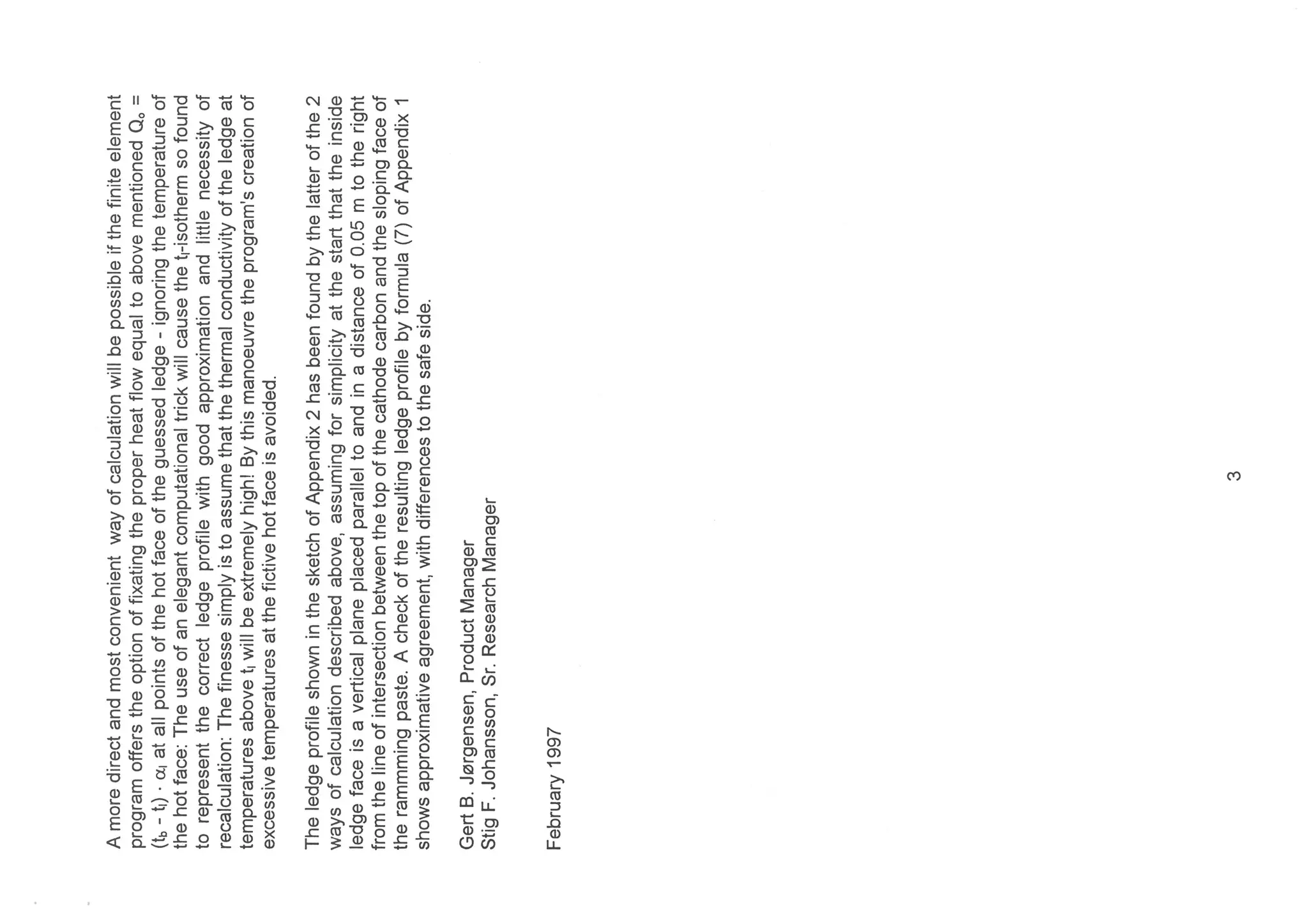 Calculating ledge profile 1997 | PPT