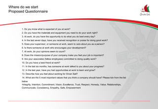 Company Culture kick off meeting | PPT