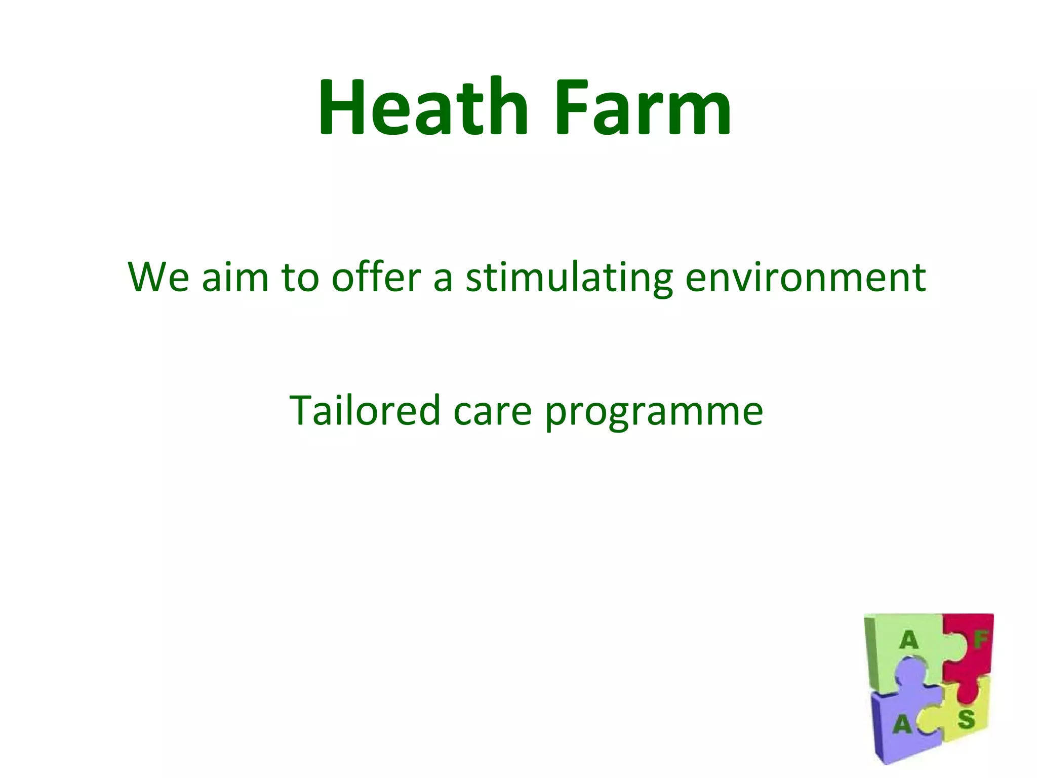 Heath Farm Presentation | PPT