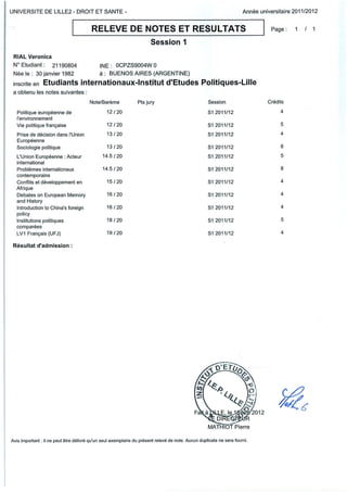 Transcript IEP - RIAL | PDF